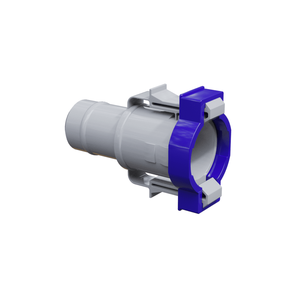 Socket, 3/4", Straight, Qwik-Lok - Flow-Rite Controls