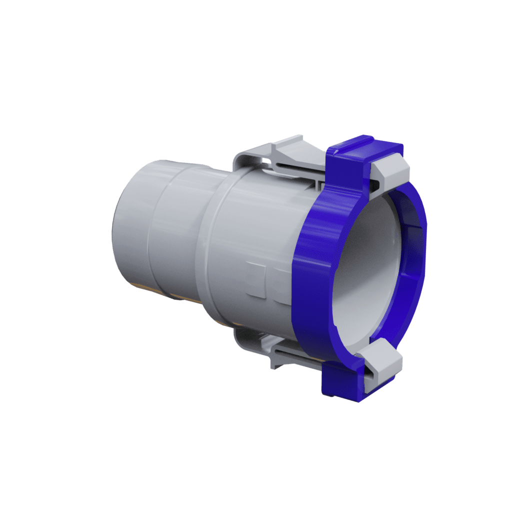 Socket, 1-1/8", Straight, Qwik-Lok - Flow-Rite Controls