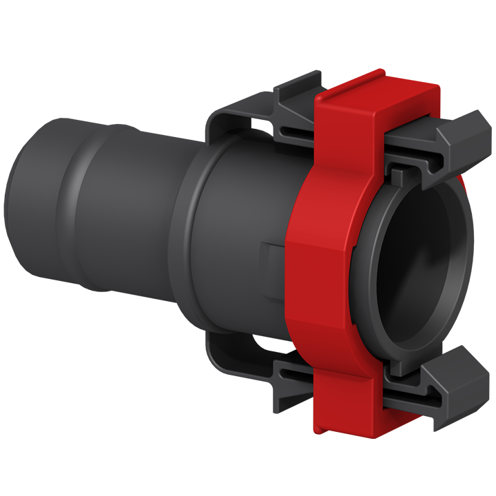 Socket, 3/4", Straight, Qwik-Lok - Flow-Rite Controls
