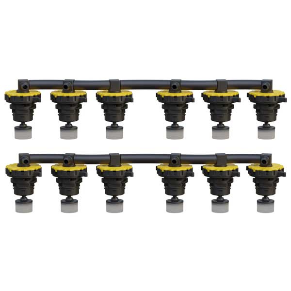 24V Kit for 2-12V Deka 9C12 Batteries with Unshrouded Valves - Flow ...