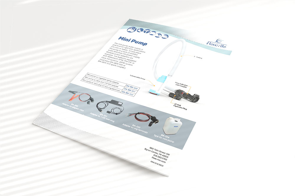 Mini Pump | MM-015 - Flow-Rite Controls