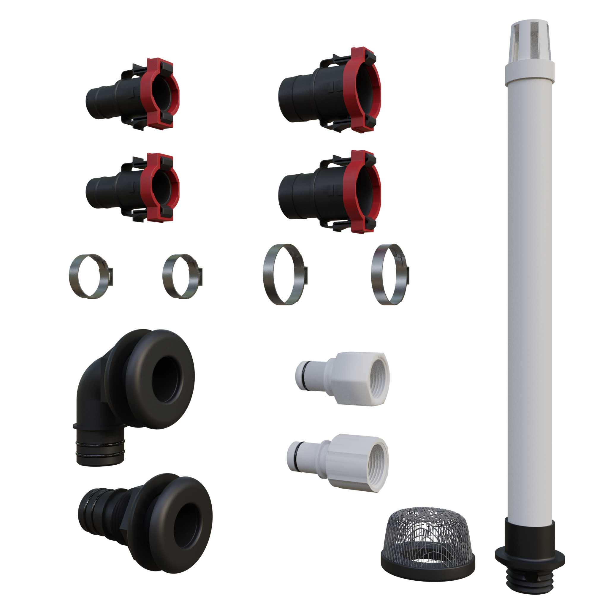 PowerStream Nozzle Aerator and Overflow Kit - Flow-Rite Controls
