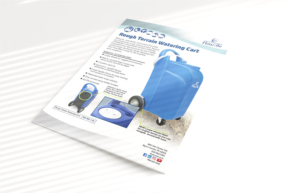 Rough Terrain Watering Cart | MM-037 - Flow-Rite Controls